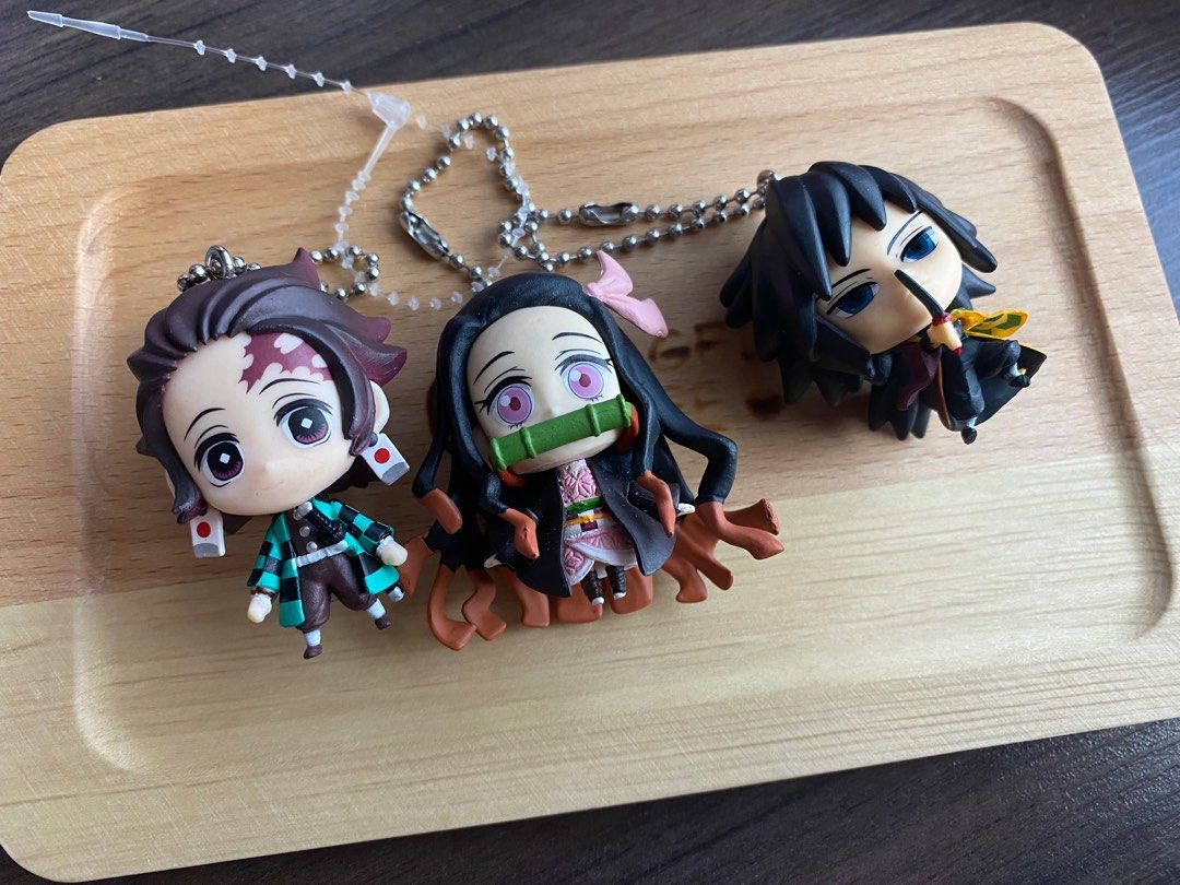 Demon slayer Keychains set, Hobbies & Toys, Collectibles & Memorabilia ...