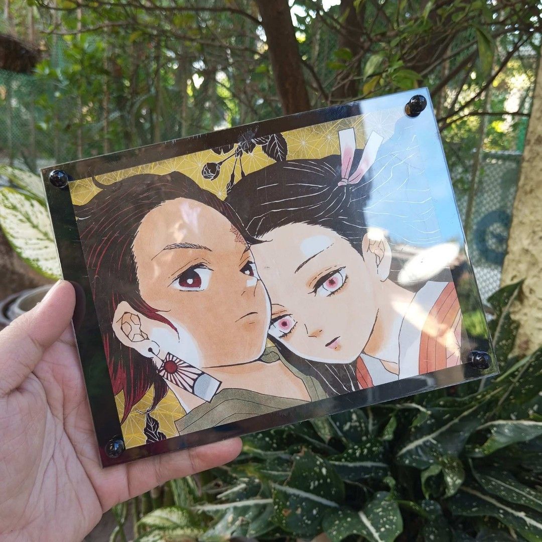 DEMON SLAYER Kimetsu no Yaiba Tanjiro Kamado & Nezuko Kamado Printed ...
