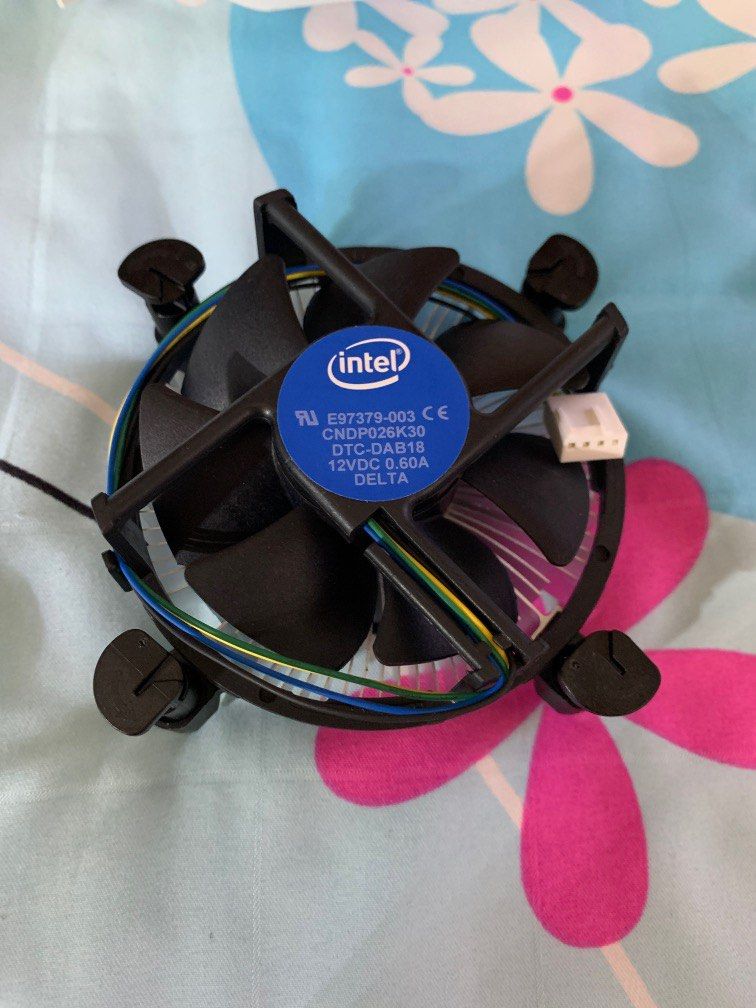 Desktop intel cpu cooling fan, Computers & Tech, Parts & Accessories ...