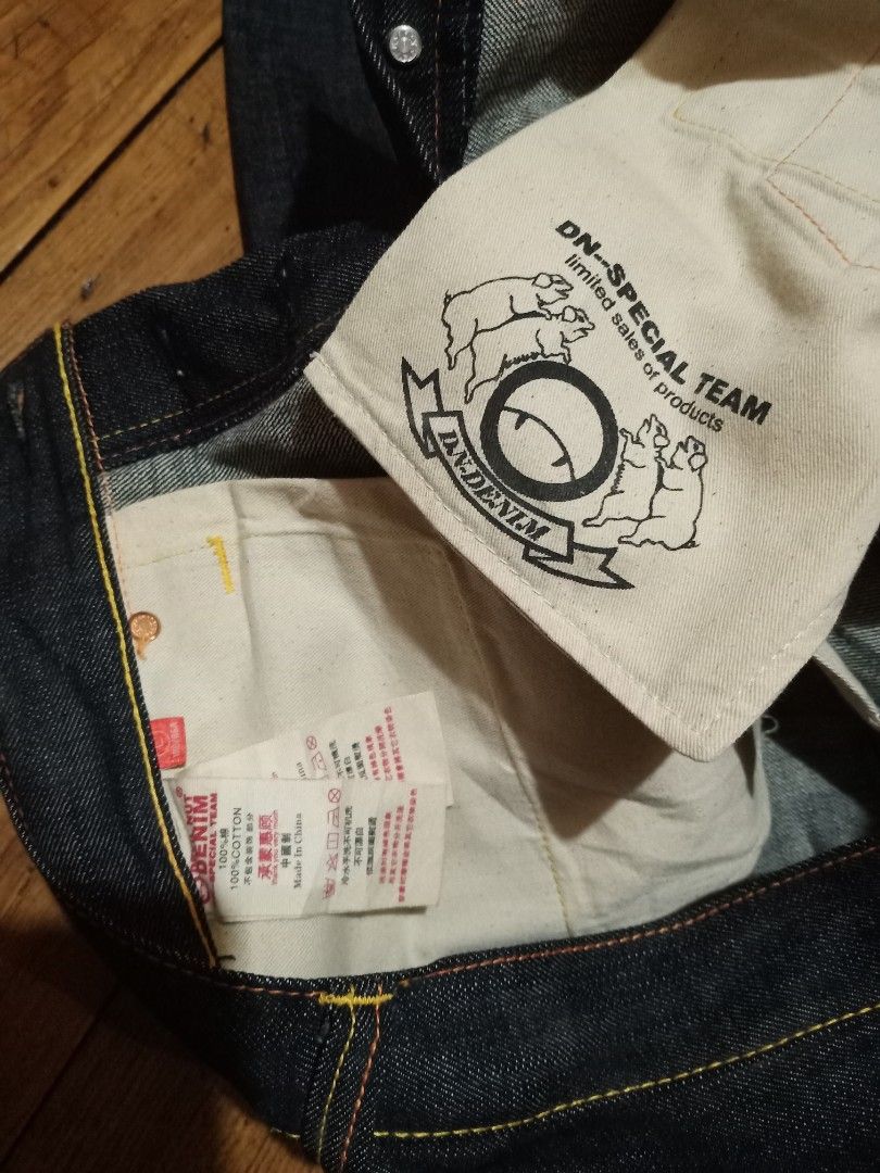 Devil Nut Selvedge, Men's Fashion, Bottoms, Jeans on Carousell