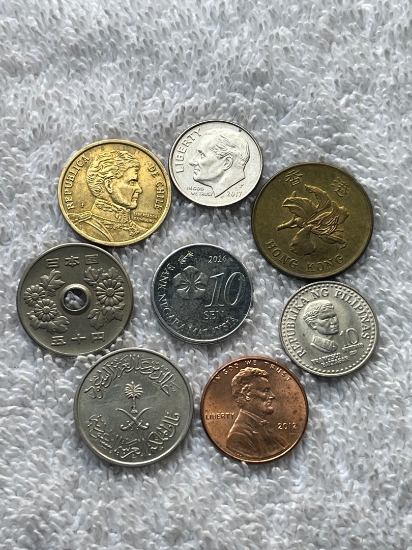 Different coins from Around The World, a set , Hobbies & Toys ...