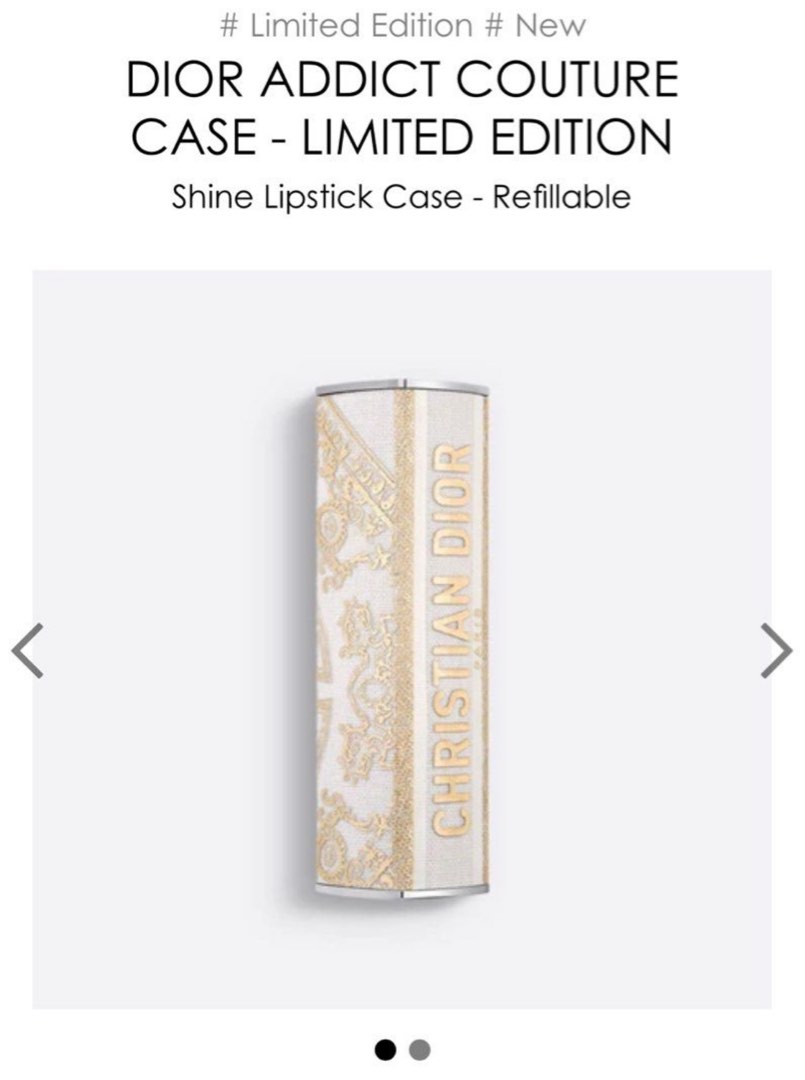 DIOR ADDICT CASE - LIMITED EDITION Shine Lipstick Couture Case ...