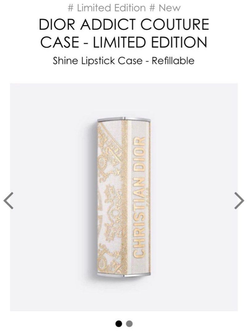 DIOR ADDICT CASE - LIMITED EDITION Shine Lipstick Couture Case ...