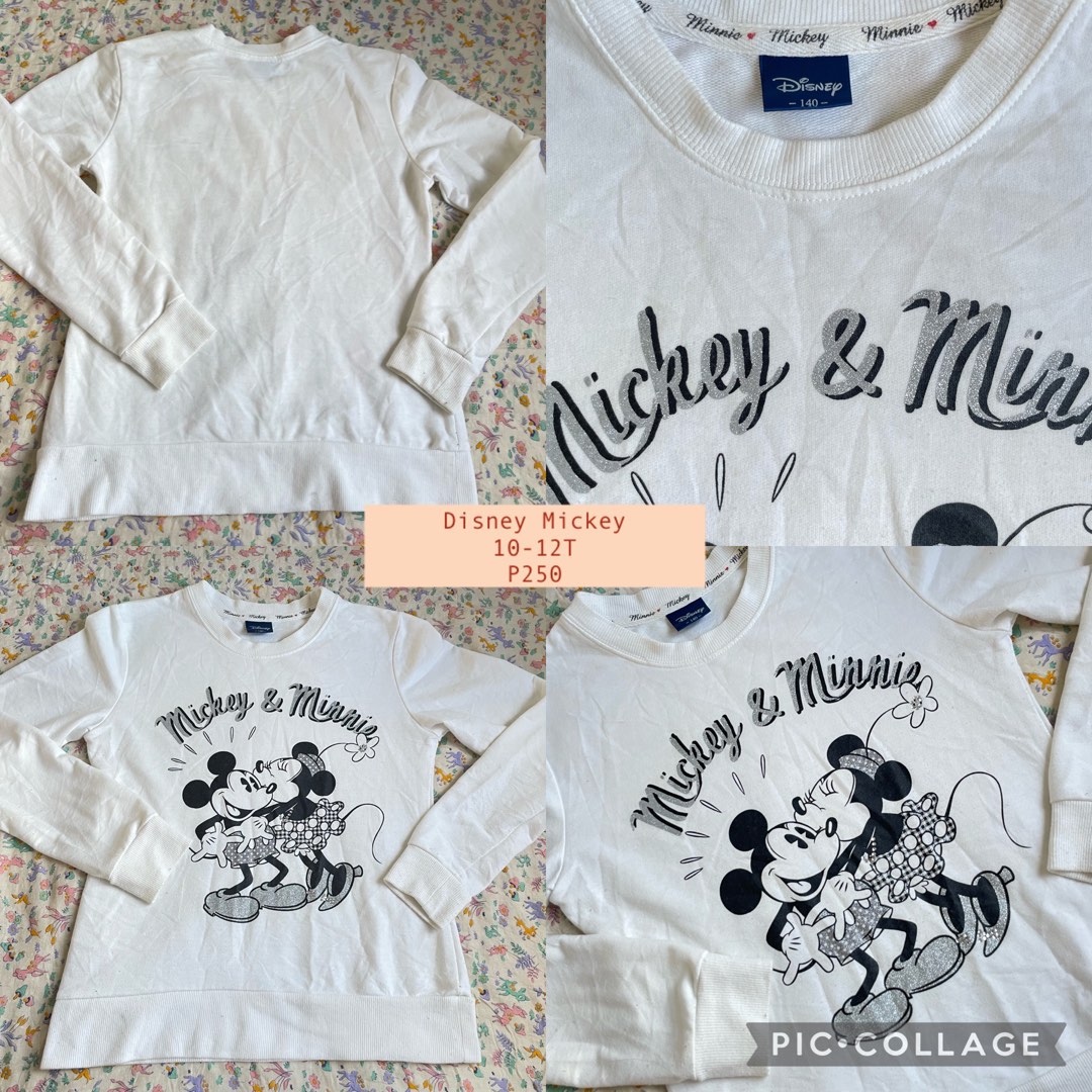 Disney Mickey Longsleeve, Babies & Kids, Babies & Kids Fashion on Carousell