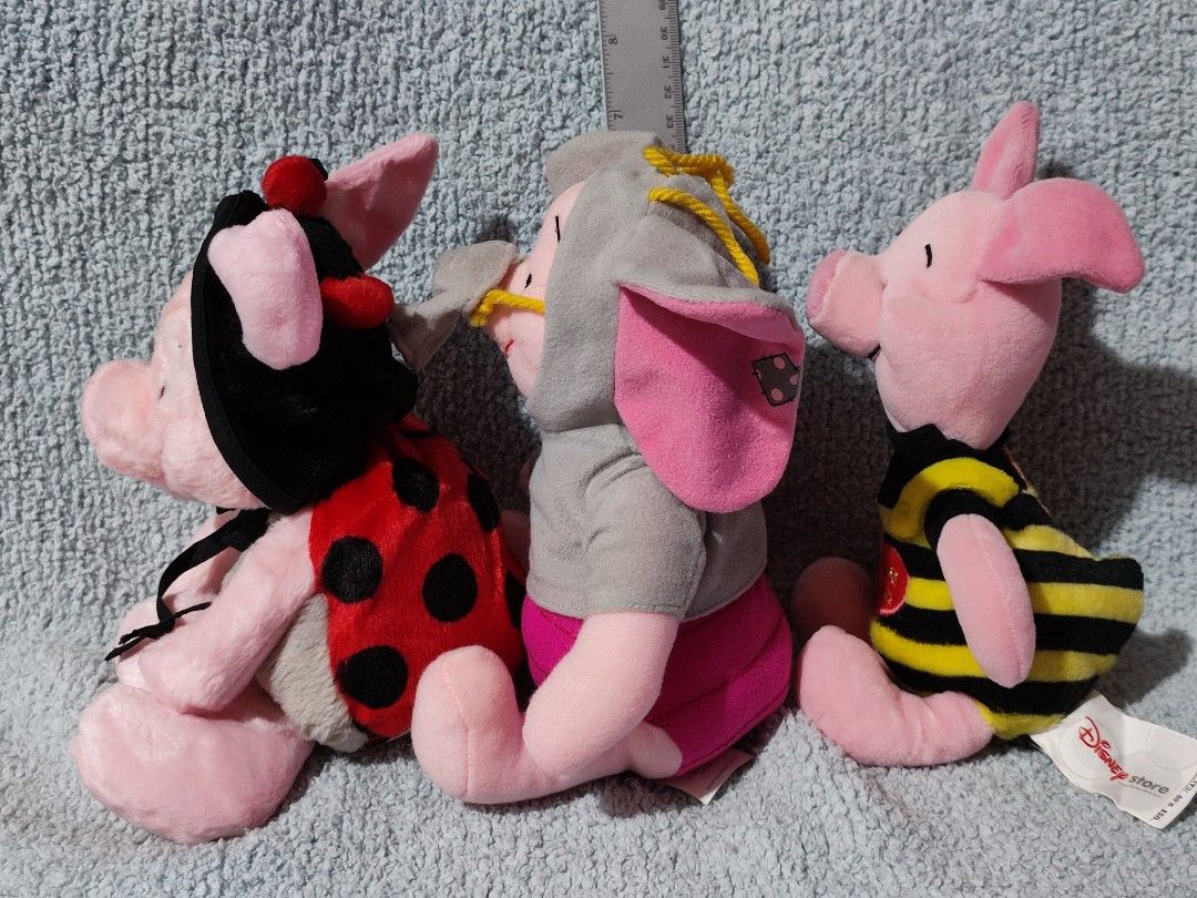 Disney's PIGLET Stuffed Toys set 1, Hobbies & Toys, Toys & Games on ...