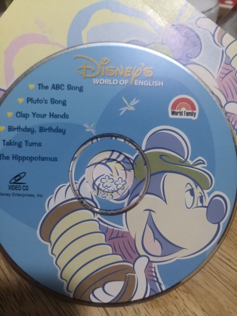 Disney's World of English (VCD), 興趣及遊戲, 音樂、樂器 & 配件, 音樂與媒體 - CD 及 DVD ...