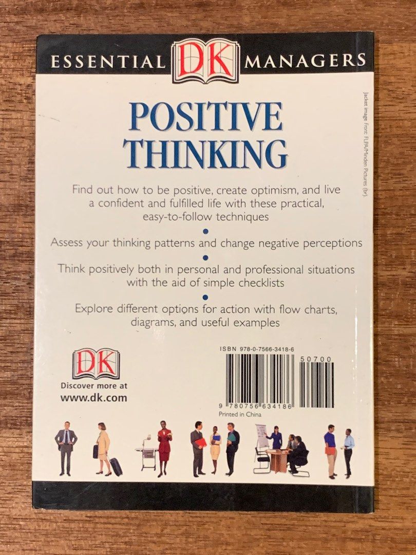 DK Essential Managers ; POSITIVE THINKING book by SUSAN QUILLIAM, Hobbies & Toys, Books ...