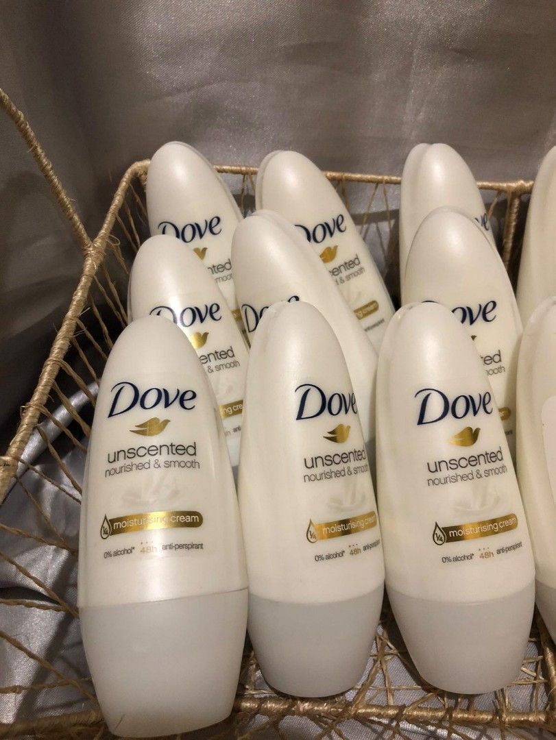 Dove Whitening Antiperspirant Deodorant Roll-On Unscented 40ml-, Beauty ...