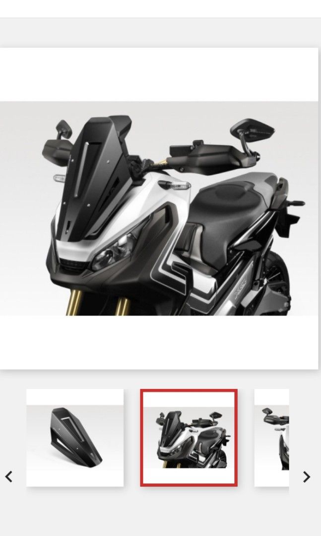 DPM Super Rally Windshield X-adv, Motorcycles, Motorcycle Accessories ...