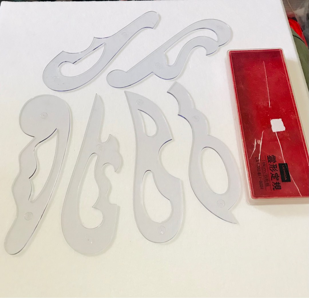 Drafting curve tools, Hobbies & Toys, Stationary & Craft, Craft ...