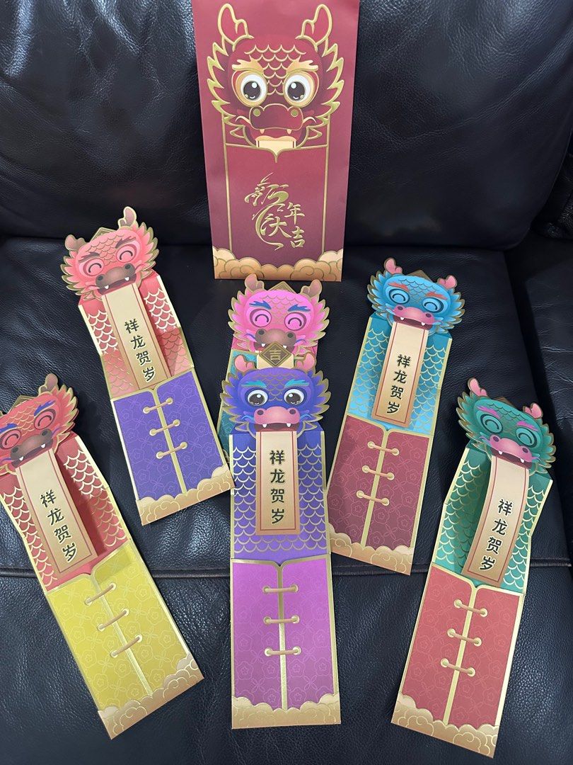 Dragon Ang Bao packets, Hobbies & Toys, Stationery & Craft, Other ...