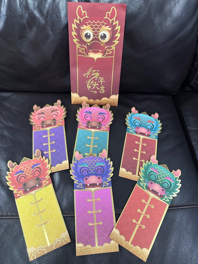 Dragon Ang Bao packets, Hobbies & Toys, Stationery & Craft, Other ...