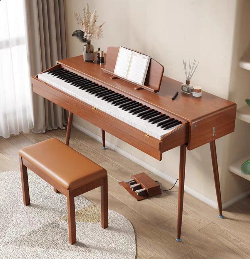 Drawer Digital Piano with Weighted Keys, Hobbies & Toys, Music & Media ...