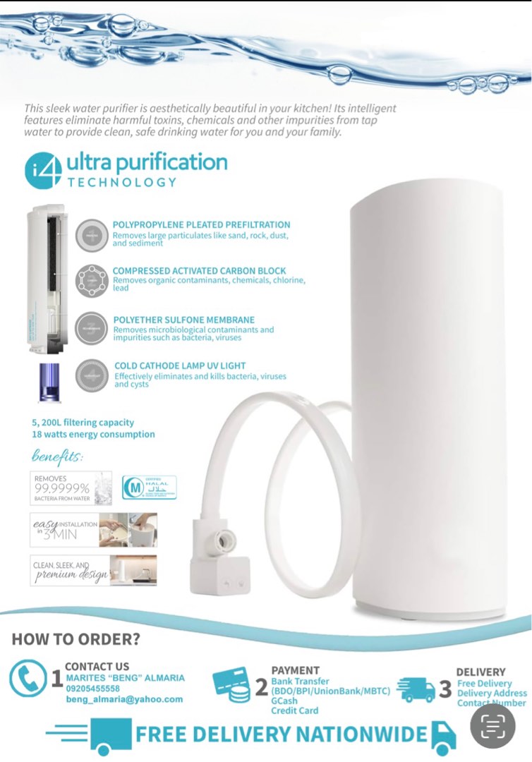 EcoSphere Water Purifier, Health & Nutrition, Health Supplements ...