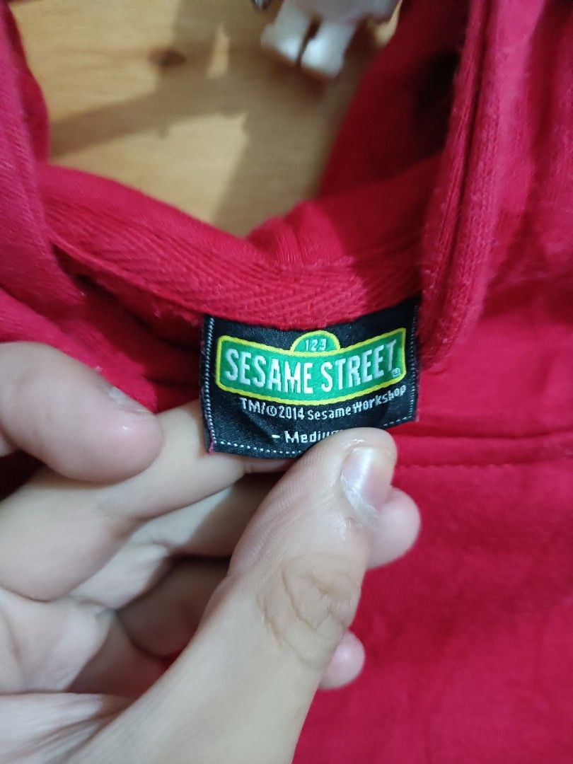 Elmo sesame street hoodie, Men's Fashion, Coats, Jackets and Outerwear ...