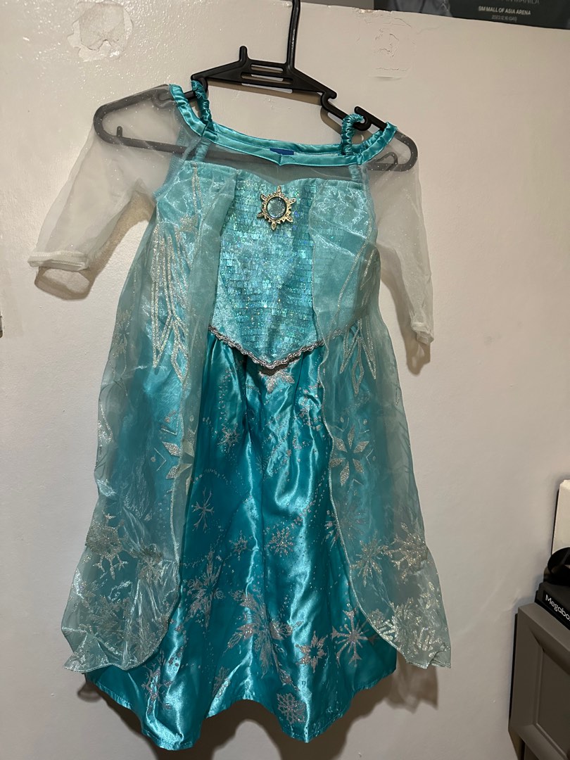 Elsa Costume Set with Freebies, Babies & Kids, Babies & Kids Fashion on ...