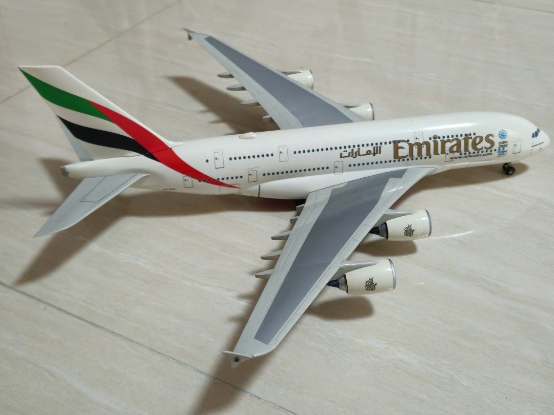 Emirates Airbus A380 Dubai Expo 2020 1:200 aircraft, Hobbies & Toys ...