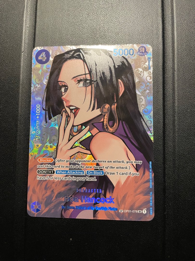 English Boa SP (OP-04), Hobbies & Toys, Toys & Games on Carousell