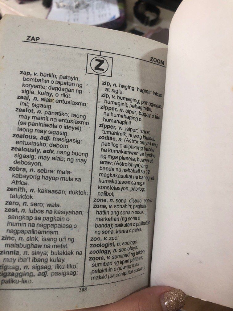 English-Tagalog Dictionary, Hobbies & Toys, Books & Magazines ...