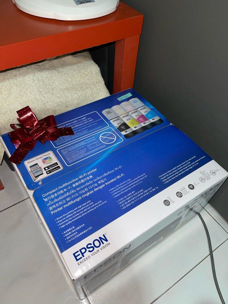 Epson EcoTank L3250 A4 Wi-Fi All-in-One Ink Tank Printer, Computers & Tech, Printers, Scanners ...