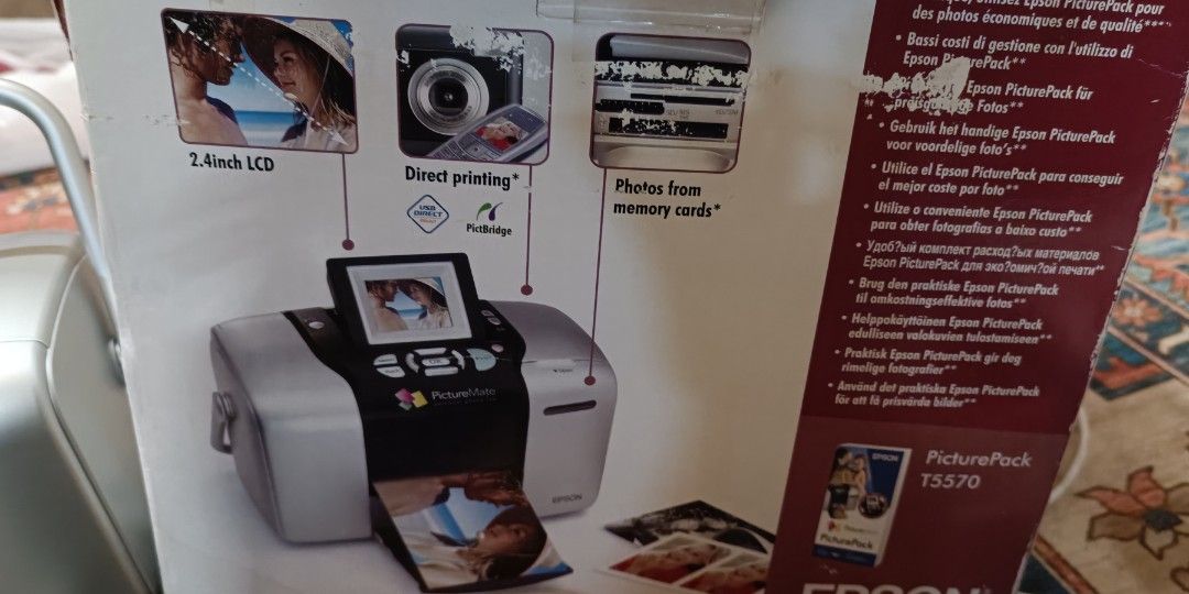 EPSON Picturemate 500-Personal Lab, Computers & Tech, Printers ...