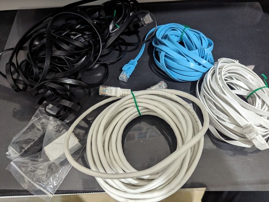 Ethernet Lan Cable And Aextension Adaptor Adapter Computers And Tech 5400