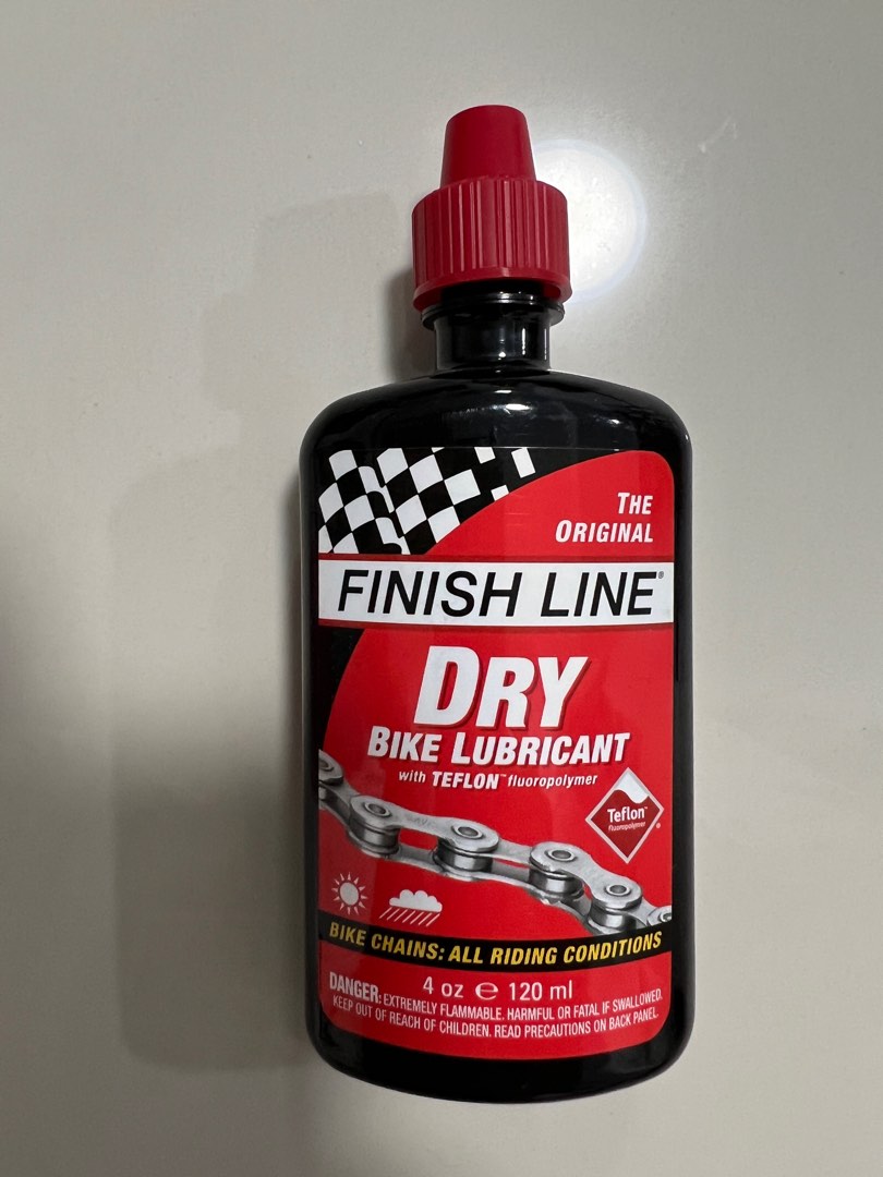 Finish Line Dry bike Lubricant, Sports Equipment, Bicycles & Parts ...