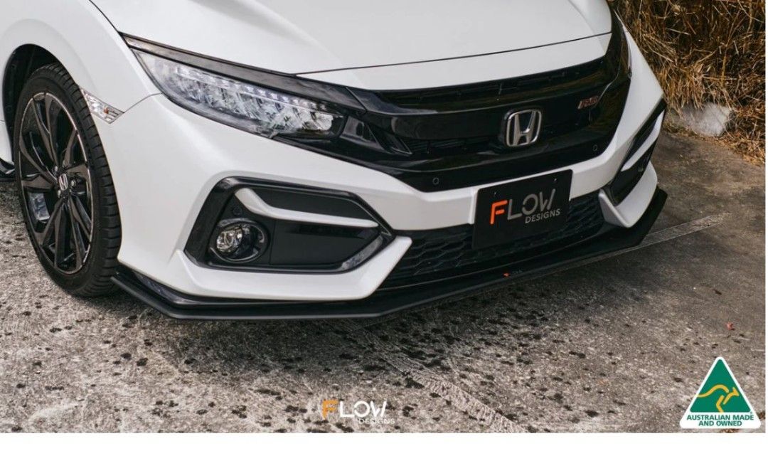 Fk7 Honda Civic RS Facelift Flow Design front Lip extension BRAND NEW ...