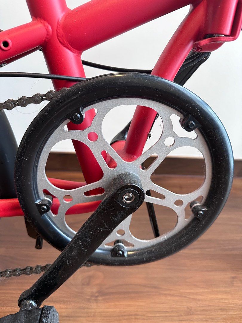Folding Bike Tilt 120 20in 6sp - Red, Sports Equipment, Bicycles ...