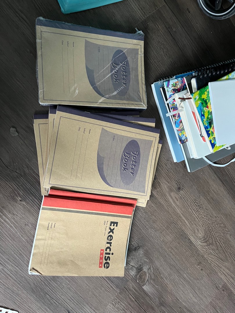 Foolscap paper, exercise books, graph paper, notebooks, jotterbooks ...