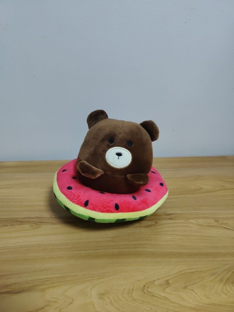 Funclaw Bear in watermelon float, Hobbies & Toys, Toys & Games on Carousell