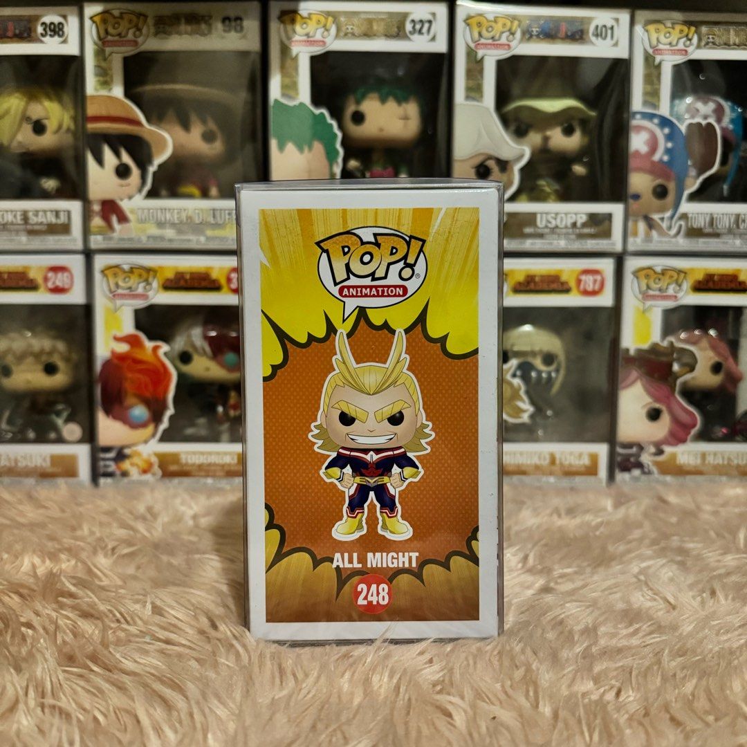 Funko POP: All Might 248, Hobbies & Toys, Toys & Games on Carousell