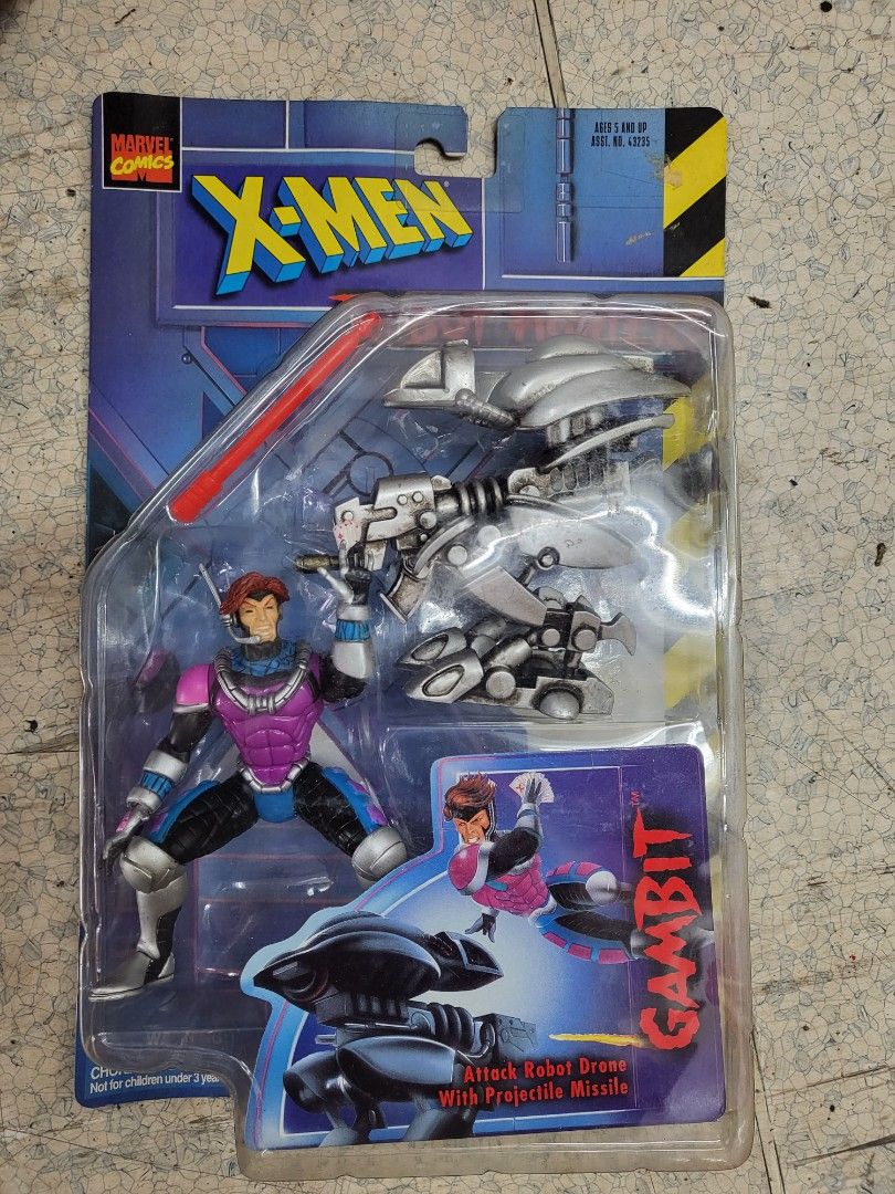 Gambit X-Men Robot Fighters 1997 MARVEL Universe TOYBIZ NEW, Hobbies ...