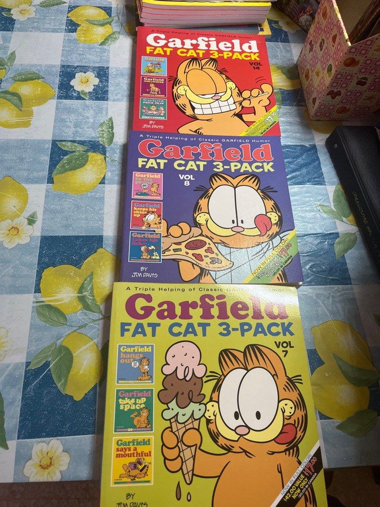 Garfield Fat Cat 3-Pack vol 7, 8, 14, Hobbies & Toys, Books & Magazines ...