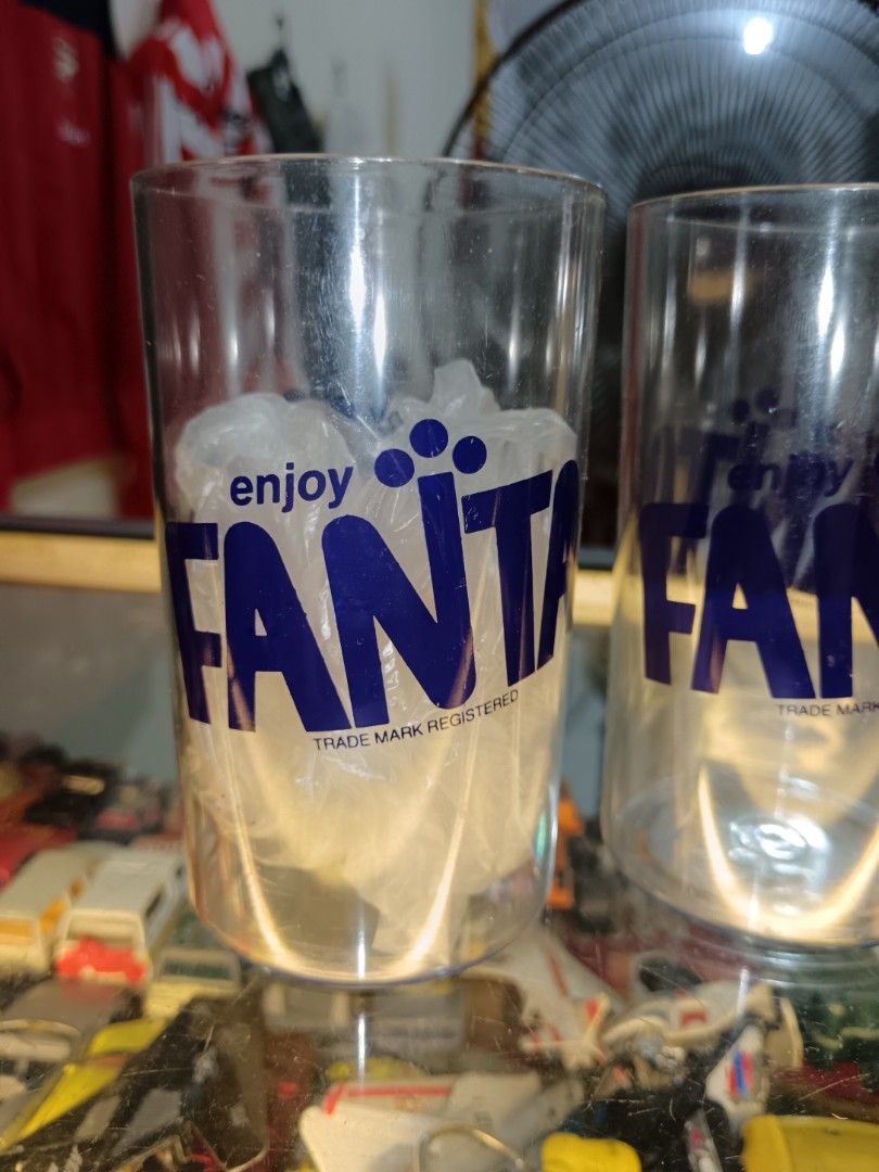 Gelas Fanta Plastik, Hobbies & Toys, Collectibles & Memorabilia, Vintage Collectibles on Carousell