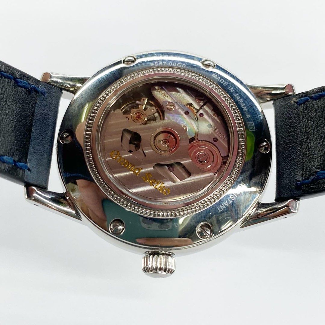 Grand Seiko Automatic Power Reserve Indicator, Barang Mewah, Jam Tangan ...