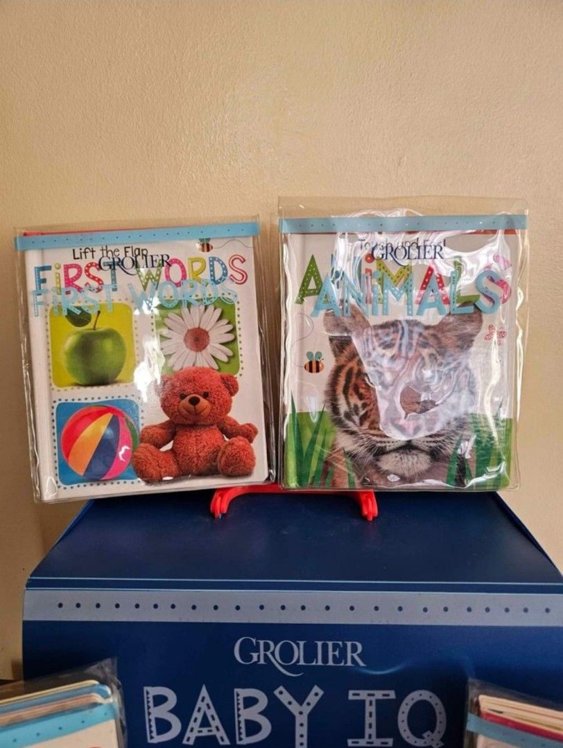 GROLIER Baby IQ Book Set, Babies & Kids, Infant Playtime on Carousell