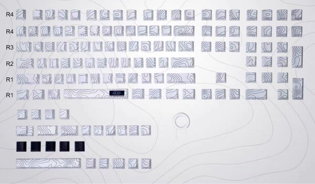 [Group Buy] contour keycaps side engraved pbt, Computers & Tech, Parts ...