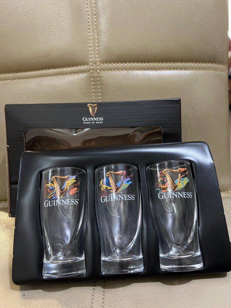 Guinness Miniature Glass Set, Hobbies & Toys, Collectibles ...