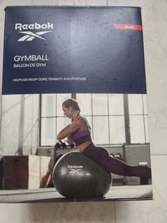 Reebok 75cm Gym Ball, Sports Equipment, Exercise & Fitness, Toning ...