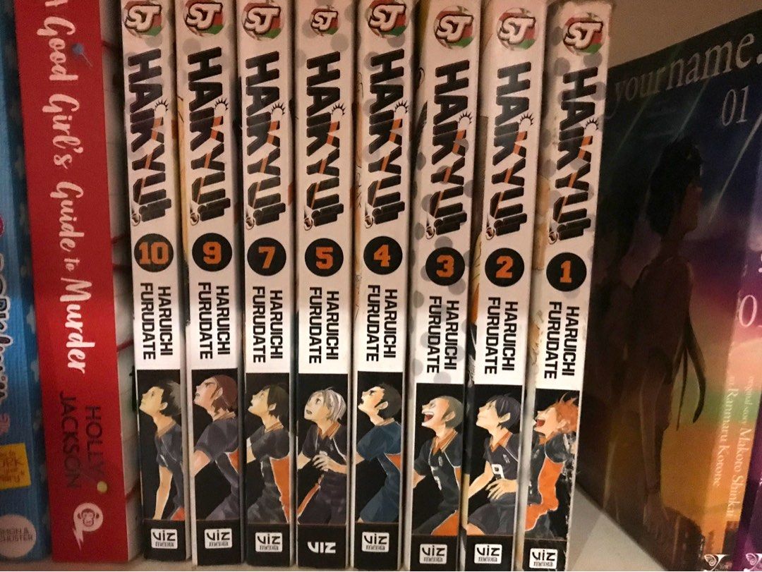 Haikyuu Volume 1-5, 7 , 9-10 Manga, Hobbies & Toys, Books & Magazines ...