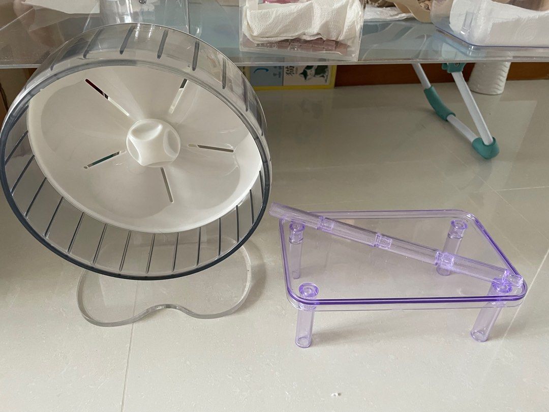 Hamster Acrylic Cage (Pet Fables Acrylic Cage - 100 × 50h × 50 cm) plus ...