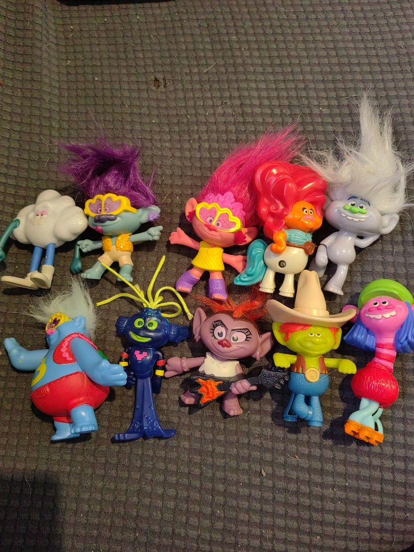Happy Meal Toys Trolls complete set, Hobbies & Toys, Memorabilia ...