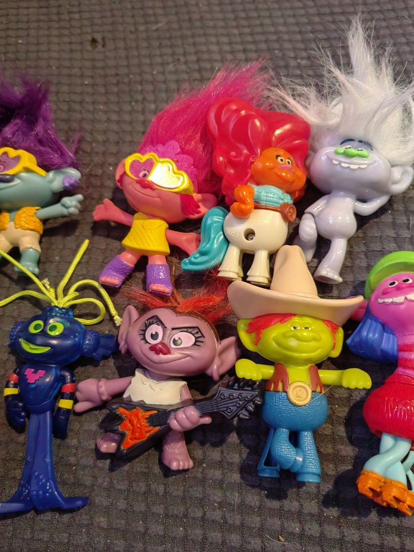 Happy Meal Toys Trolls complete set, Hobbies & Toys, Memorabilia ...