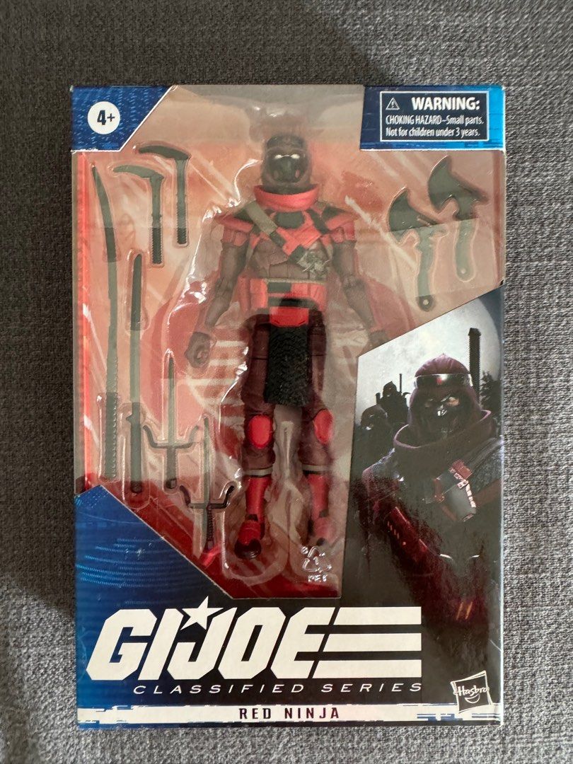 Hasbro Gi Joes Gi Joes Classified Series Outback Blue Ninja Red Ninja Tunnel Rat Hobbies