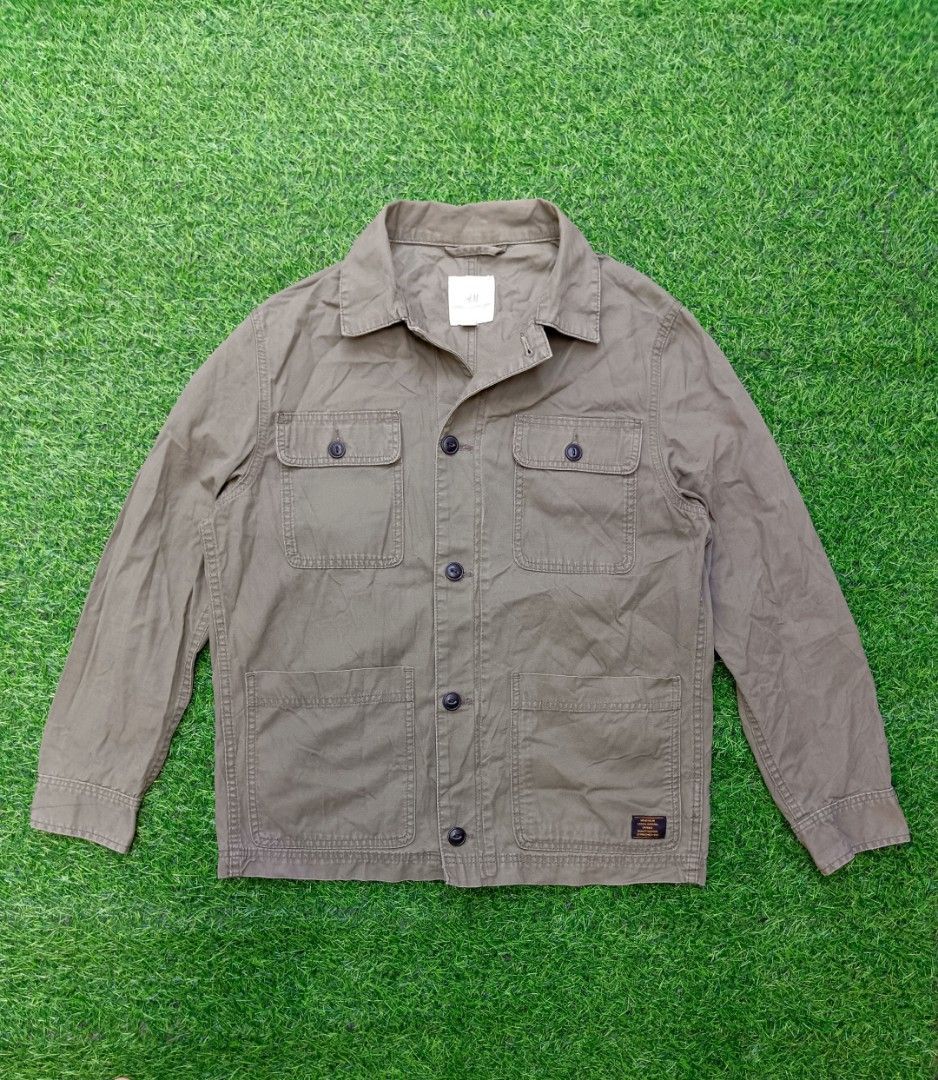 H&M military jacket, Men's Fashion, Coats, Jackets and Outerwear on ...