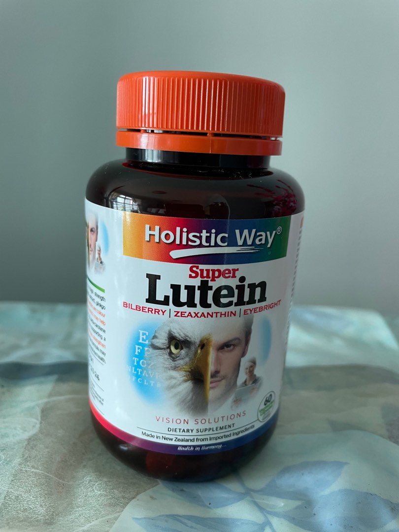 Holistic Way Super Lutein, Health & Nutrition, Health Supplements ...