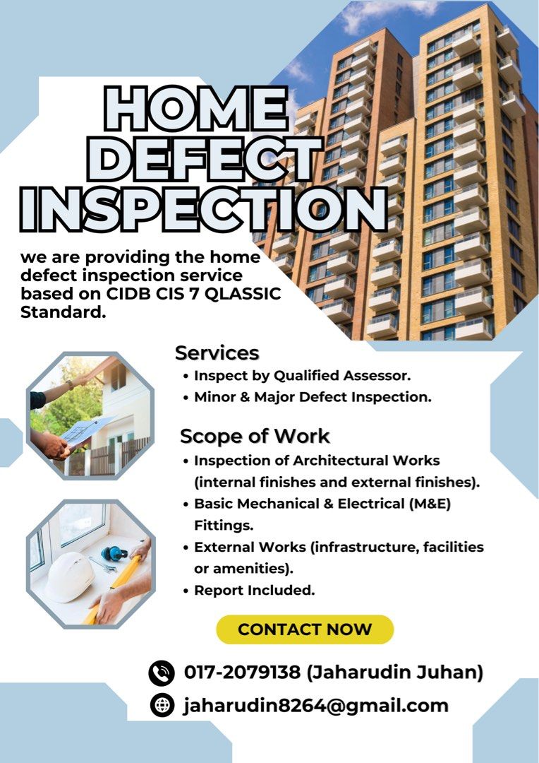 Home Defect Inspection, Property, Others on Carousell