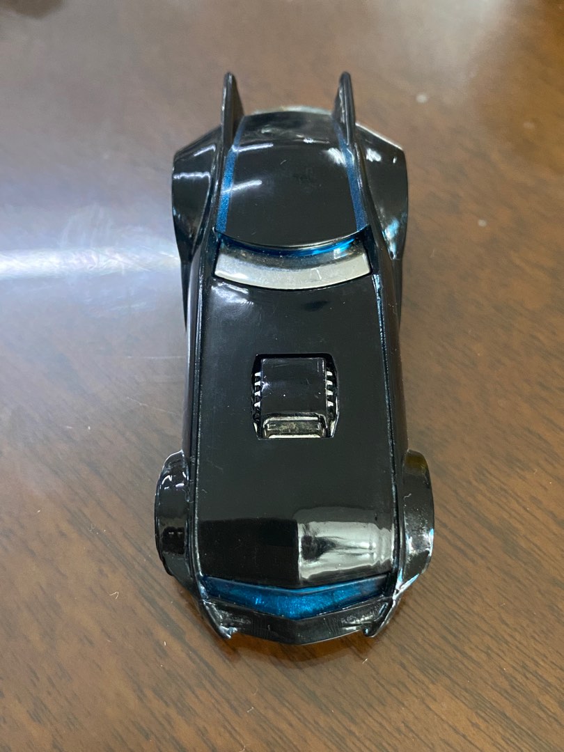 Hot Wheels Batman DC Comics s07 Animated Batmobile Blue Pin Stripes ...
