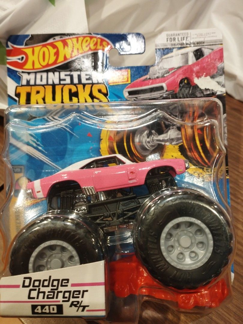 Hot Wheels Monster Truck Dodge Charger, Hobbies & Toys, Toys & Games on ...